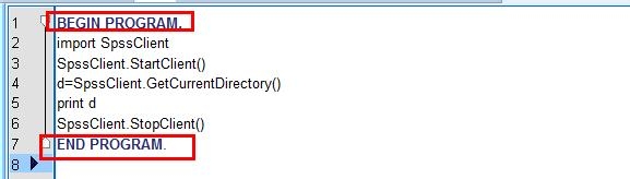 SPSS python教程：[4]startclient | DataSense